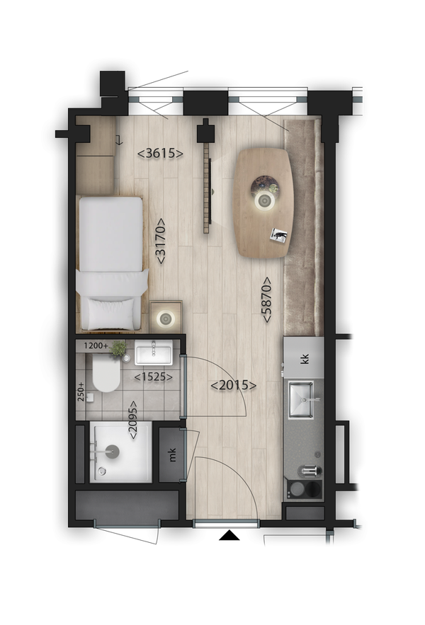 Appartement te koop Type 98 in Den Haag voor € 170.000